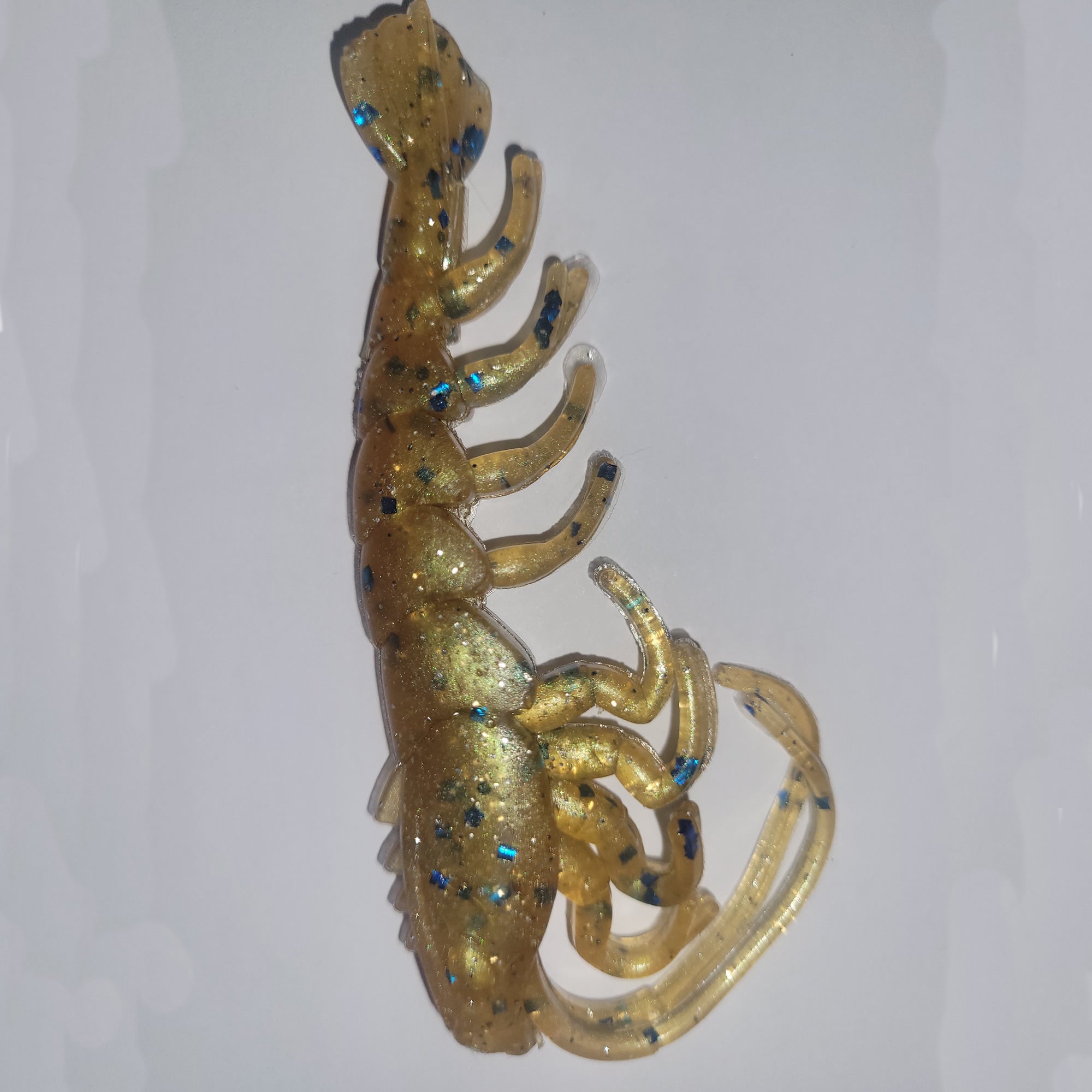 4" Metallic Gold Prawns | TrickysLures